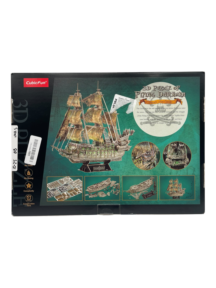 CubicFun LED Flying Dutchman Ship Model 3D Puzzle, 360PC | eBay