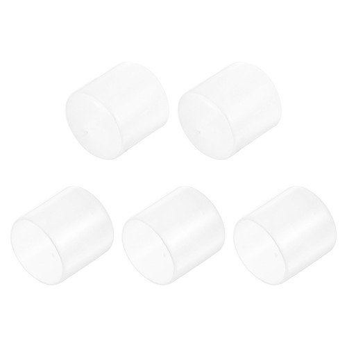 5pcs Rubber End Caps 32mm Bolt Cap Screw Thread Protectors Clear ...