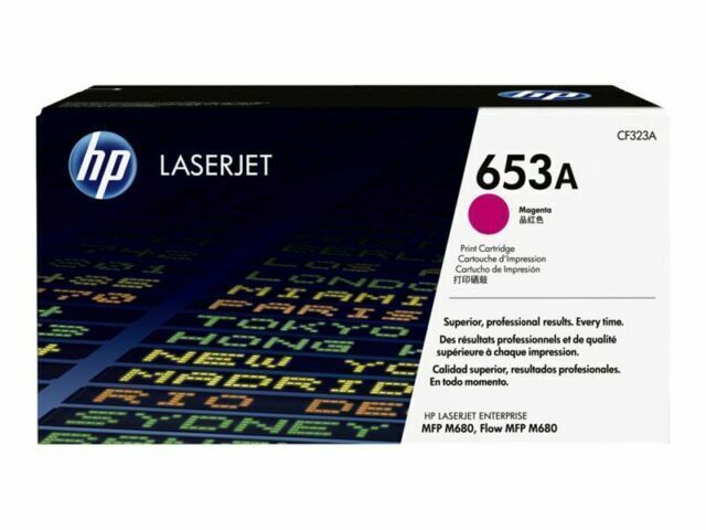 Genuine HP 653A Magenta Toner Cartridge CF323A 886112501150| eBay