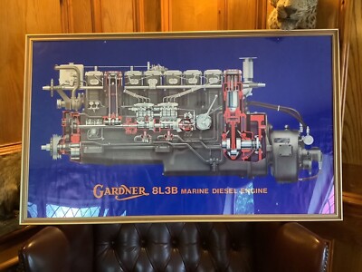 Gardner Engine - ERF - FODEN - GARDNER 8L3B Marine diesel Engine | eBay UK