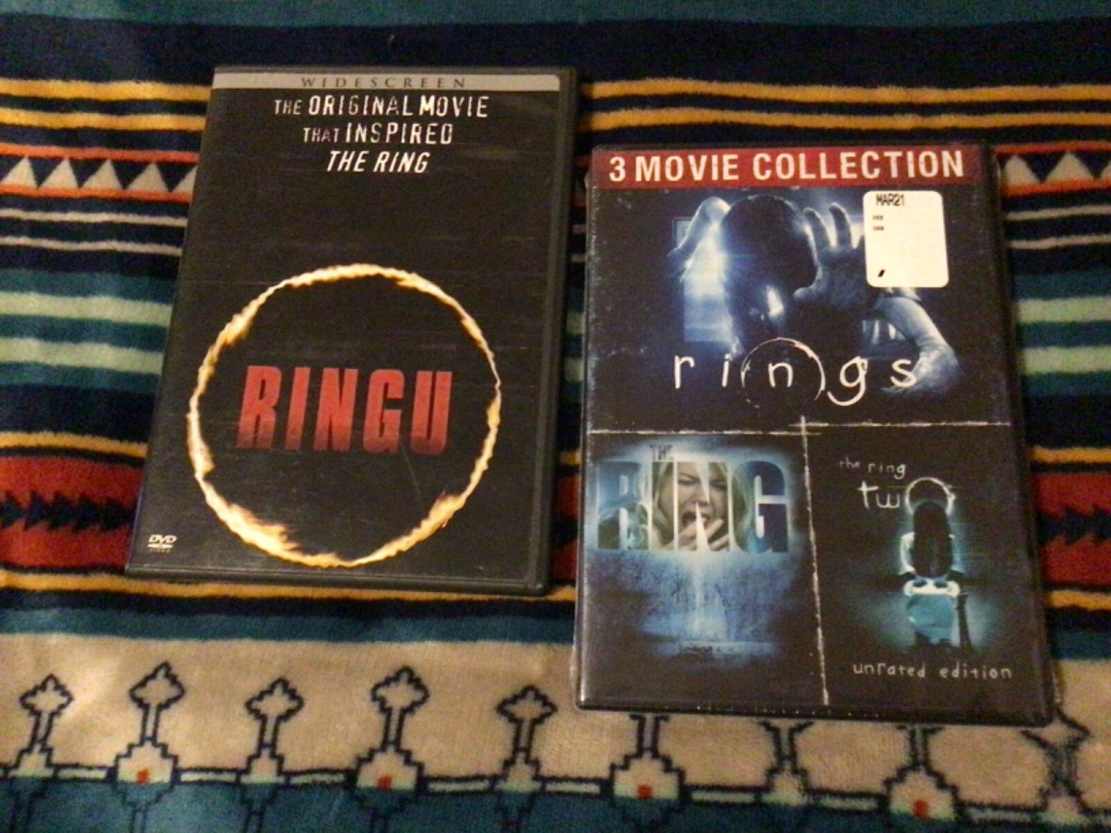 Ringu / The Ring / The Ring 2 / Rings: Complete 4 Film DVD Lot. Horror ...