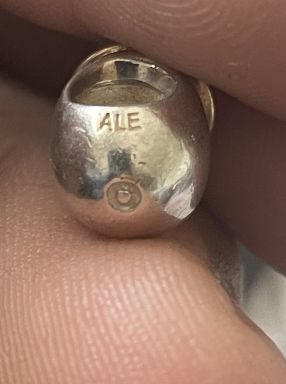 Extremely Rare Retired Authentic Pandora 925 & 14kt gold Acorn Two ...