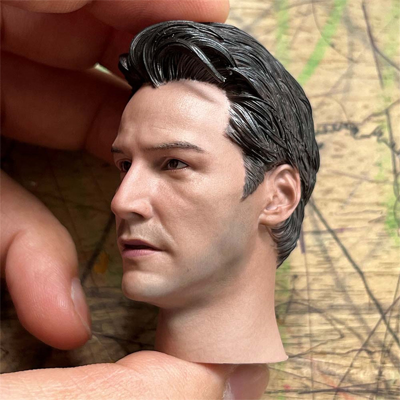 High Quality Delicate Painted 1/6 Scale Keanu Reeves Head Sculpt Fit 12 ...