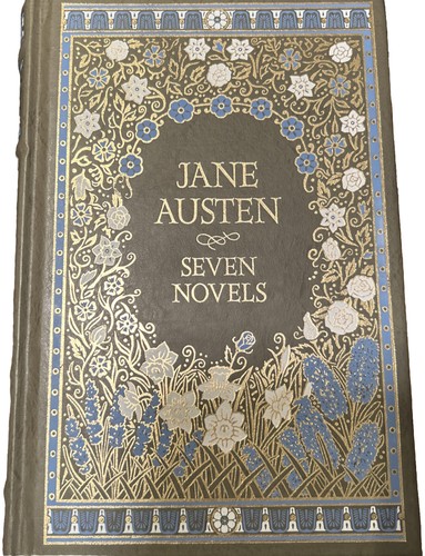 Jane Austen Seven (7) Novels Barnes & Noble Leather-bound Classics ...