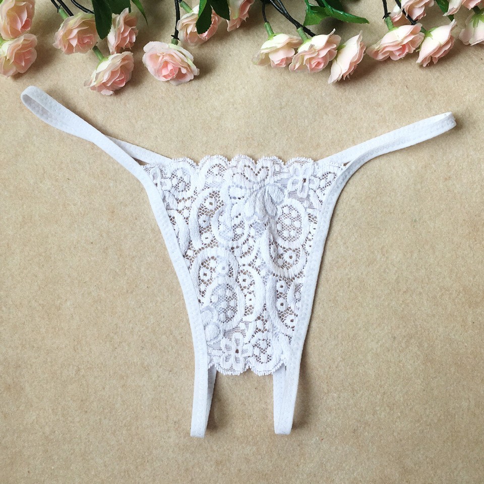 ☆USA☆ Sexy Women Lace Thong G-string Panties Lingerie Underwear ...