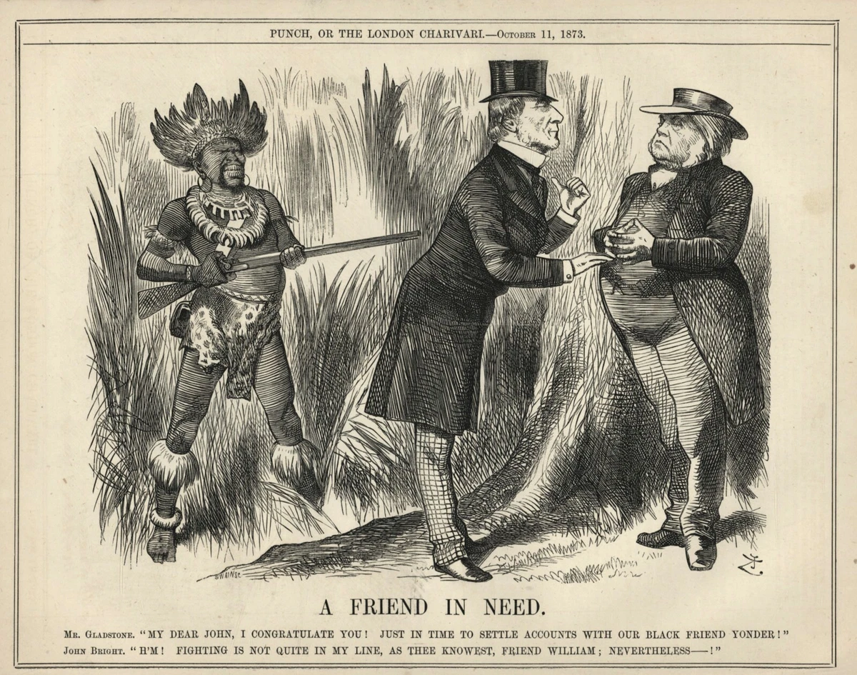 British Colonialism Cartoon