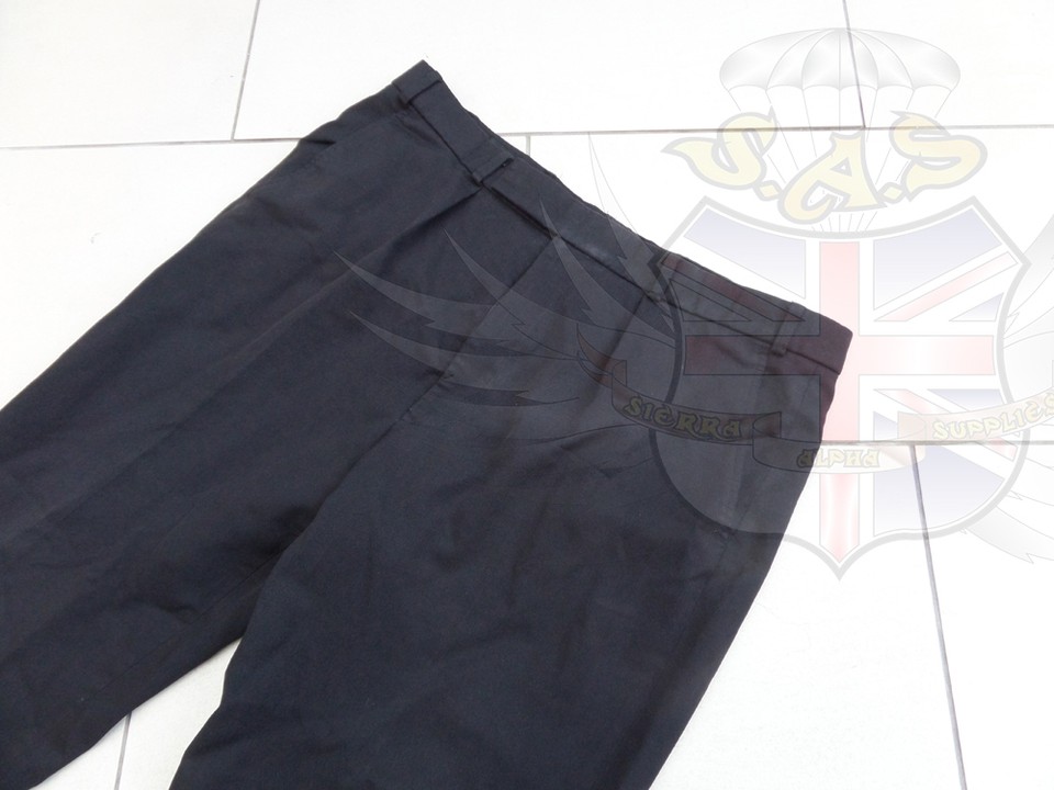 Royal Navy Issue Men's Grade 1 Class 3 Black Dress Uniform Trouser ...