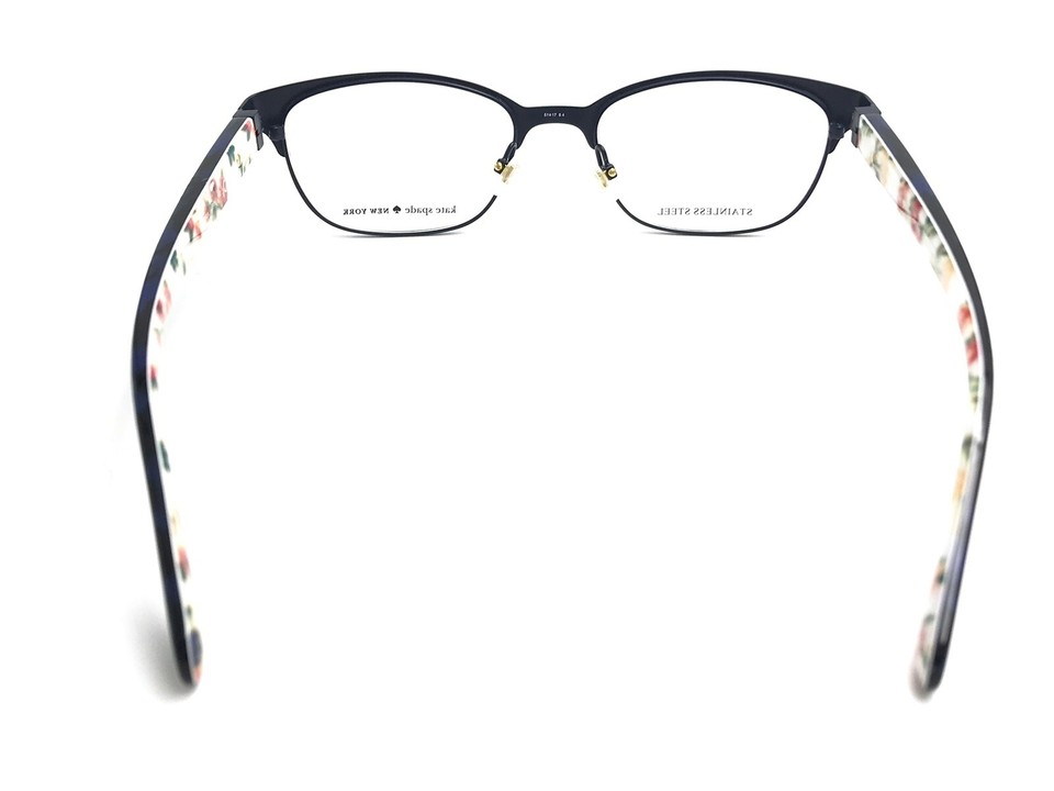 Kate Spade DIANDRA JBW Women's Blue Rectangle Eyeglasses Frames 51-17 ...