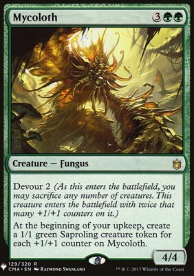 MTG Magic the Gathering Mycoloth (1272/1700) Mystery Booster LP | eBay