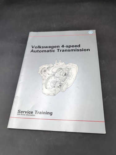 Volkswagen Service Training Manual 4 Speed Automatic Transmission VW | eBay