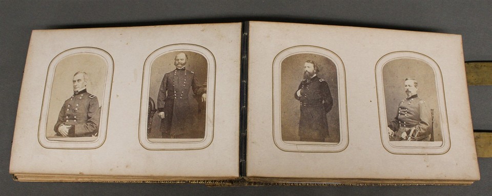 Civil War Era CDV + Portrait Photo Photograph Album 86p Soldiers | eBay