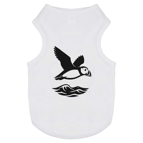 'Puffin Bird Flying Over Sea Waves' Pet Dog / Cat T-Shirt (PT057788) | eBay