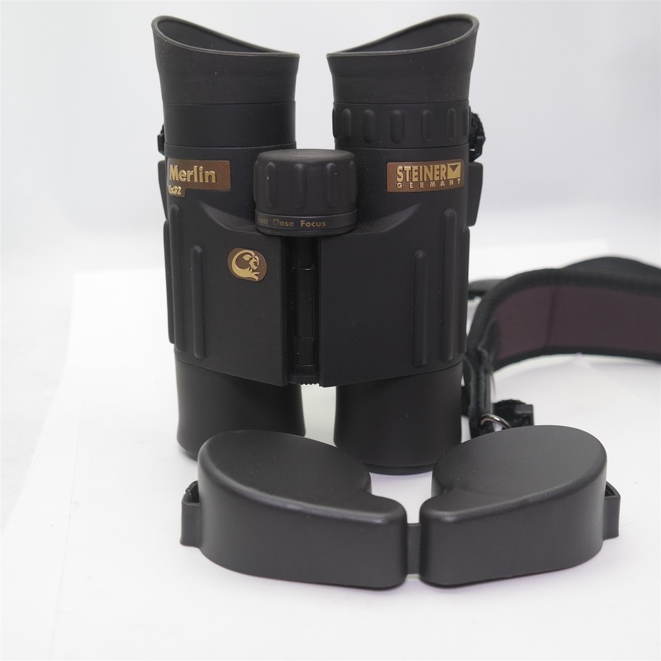 STEINER Germany Merlin 8x32 Birding Binoculars W/ Case Mid size ...