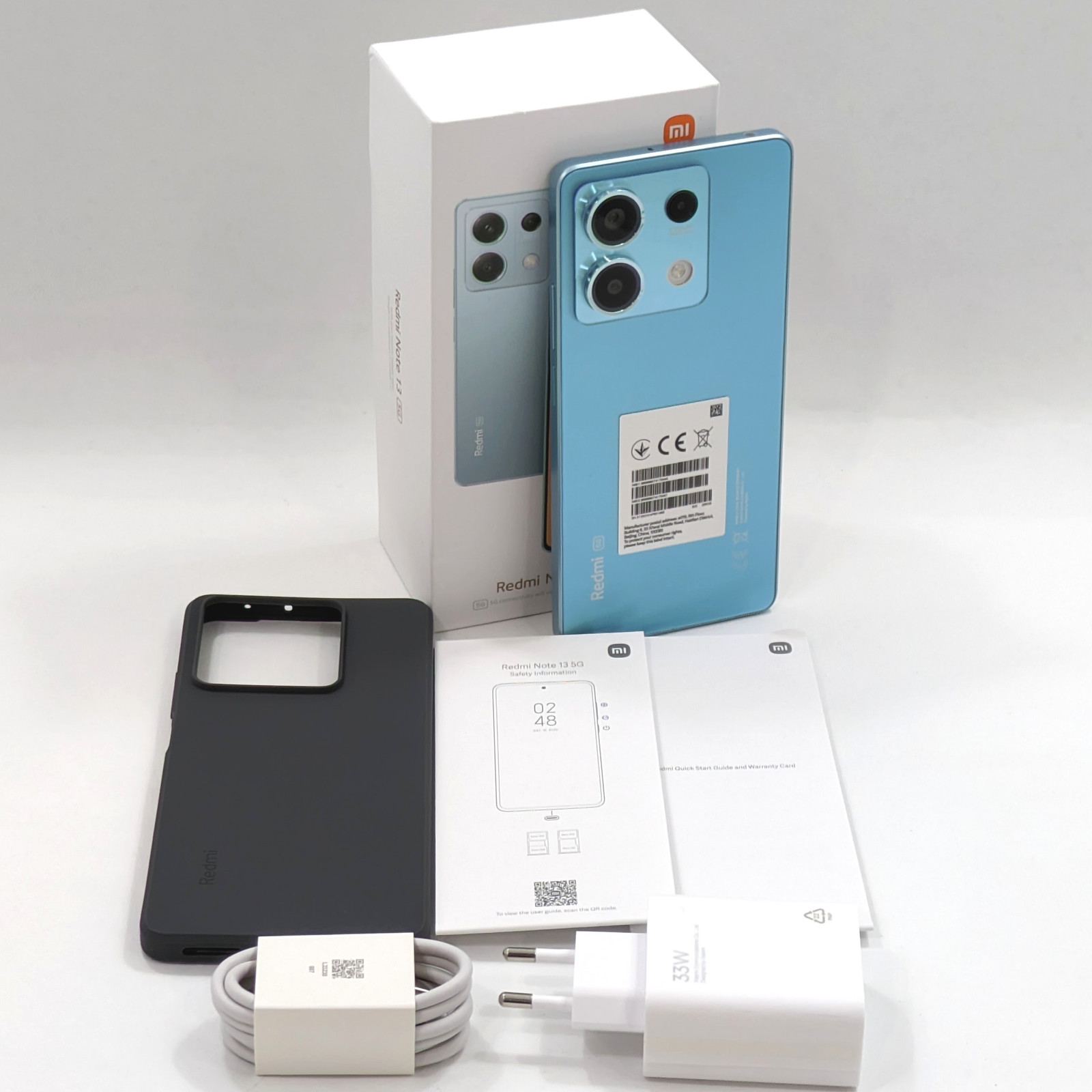Xiaomi Redmi Note 13 5G 2312DRAABG 256GB Unlocked Check IMEI | Ocean Teal