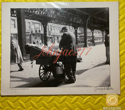 🔥 VINTAGE NYC 1956 PHOTO SIGNED BRIAN MERLIS COLLECTION LOWER MANHATTAN ...