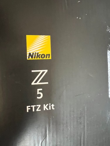 Nikon Z5 new sealed", "Z5 + FTZ II bundle", "full-frame mirrorless kit ...