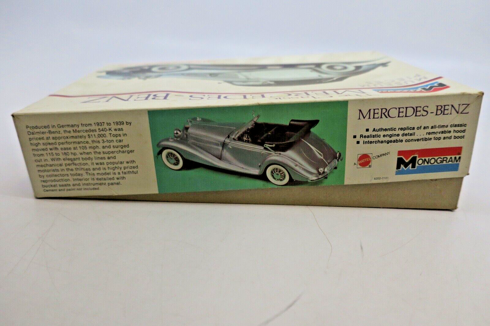 Monogram 1/24 The Classic Mercedes Benz Model Kit 8202 | eBay
