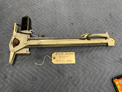 BENTLEY BROOKLANDS RIGHT REAR WINDOW MOTOR & REGULATOR ASS'Y REB 87-91 ...