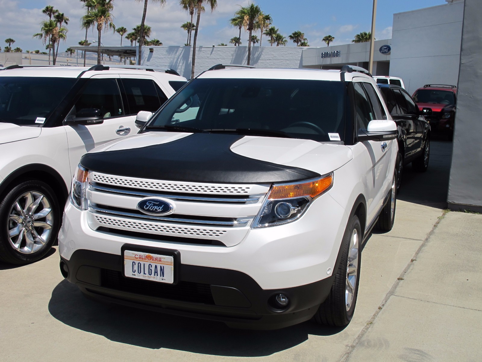 Colgan T-Style Hood Bra Mask Fits 2012-2015 Ford Explorer, XLT ...