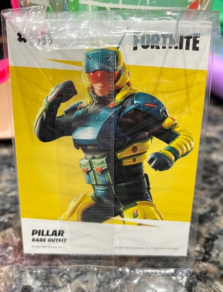 2021 PANINI FORTNITE PILLAR #65 LASER HOLO FOIL RARE OUTFIT SERIES 3 | eBay