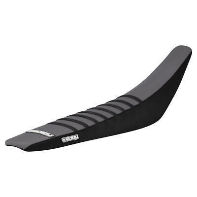 STARK VARG Electric Bike Seat Cover BLACK SIDES / GREY TOP / BLACK RIB ...