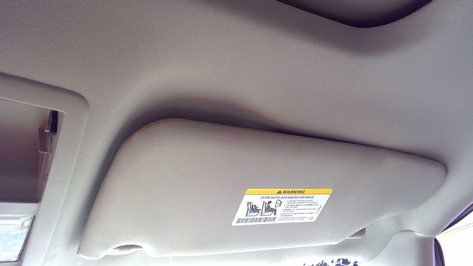 05 - 10 Jeep Grand Cherokee Sun Visor RH Passenger Side with ...