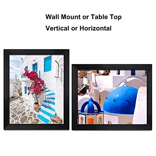 Black 8x10 Picture Frame Bulk Multi 8 X 10 Photo Frames Set For Wall ...