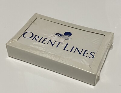 ORIENT LINES Sealed Deck of Playing Cards | eBay