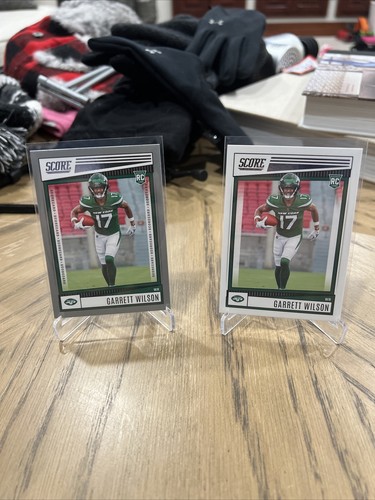 2022 Score Football RC Rookie Scorecard SP Garrett Wilson 2 Card Lot | eBay