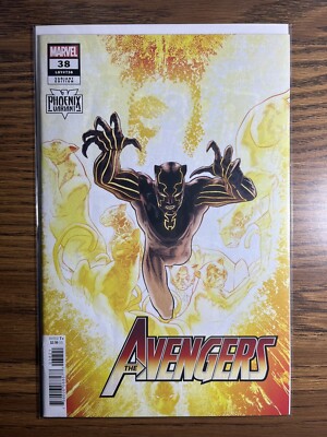 AVENGERS 38 NM/NM+ AARON KUDER BLACK PANTHER PHOENIX VARIANT MARVEL ...
