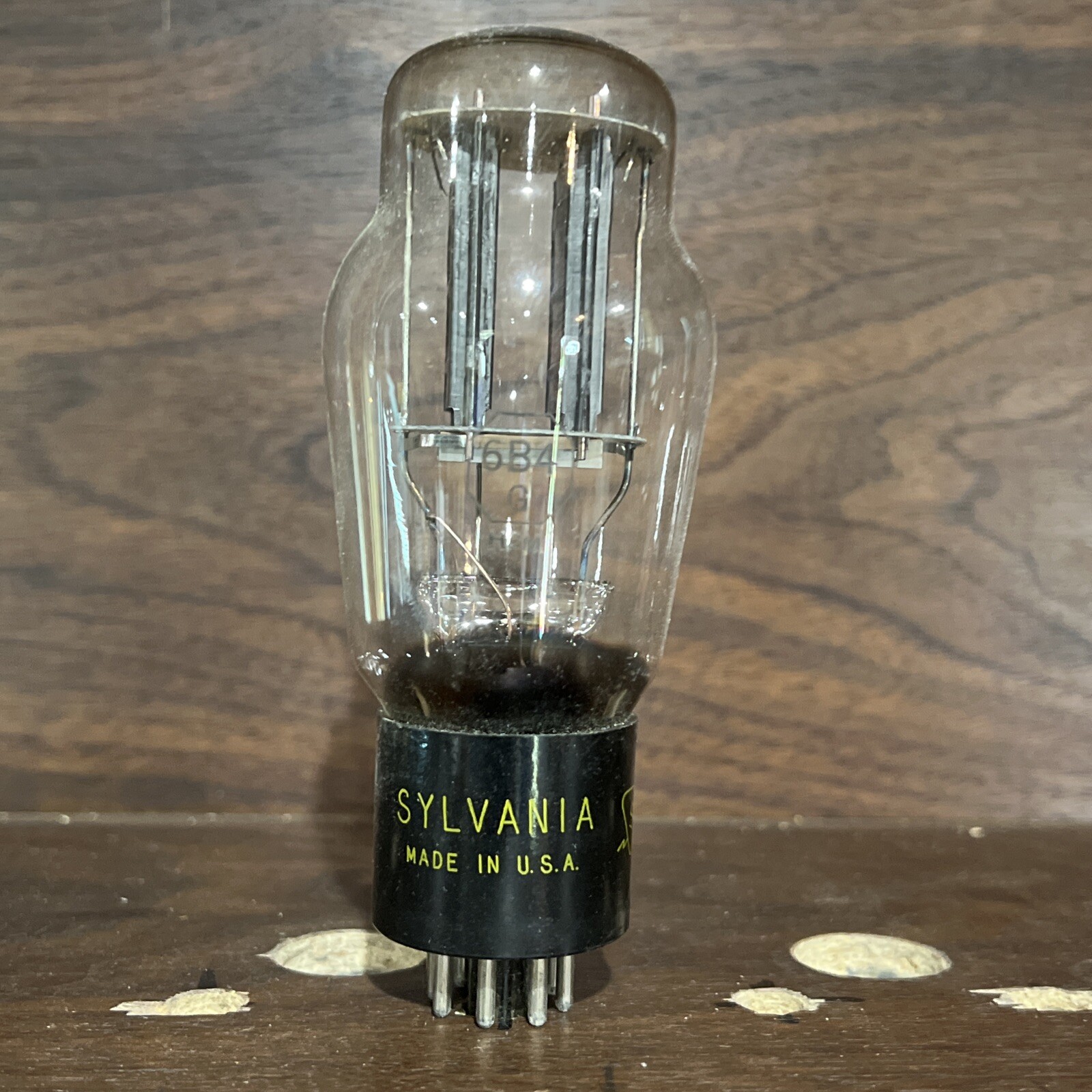 Vintage Sylvania Electronic Tube 6B4G TV7 Tested New | eBay