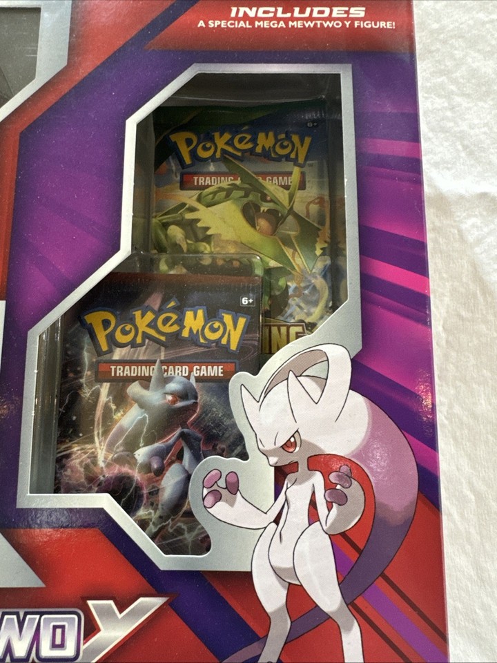 Pokemon TCG: Mega Mewtwo Y Figure Collection Box XY ERA 2015 New ...