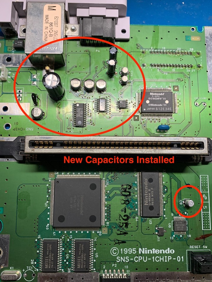 *RESTORED* Super Nintendo Entertainment System Clear SNES Console 1 ...