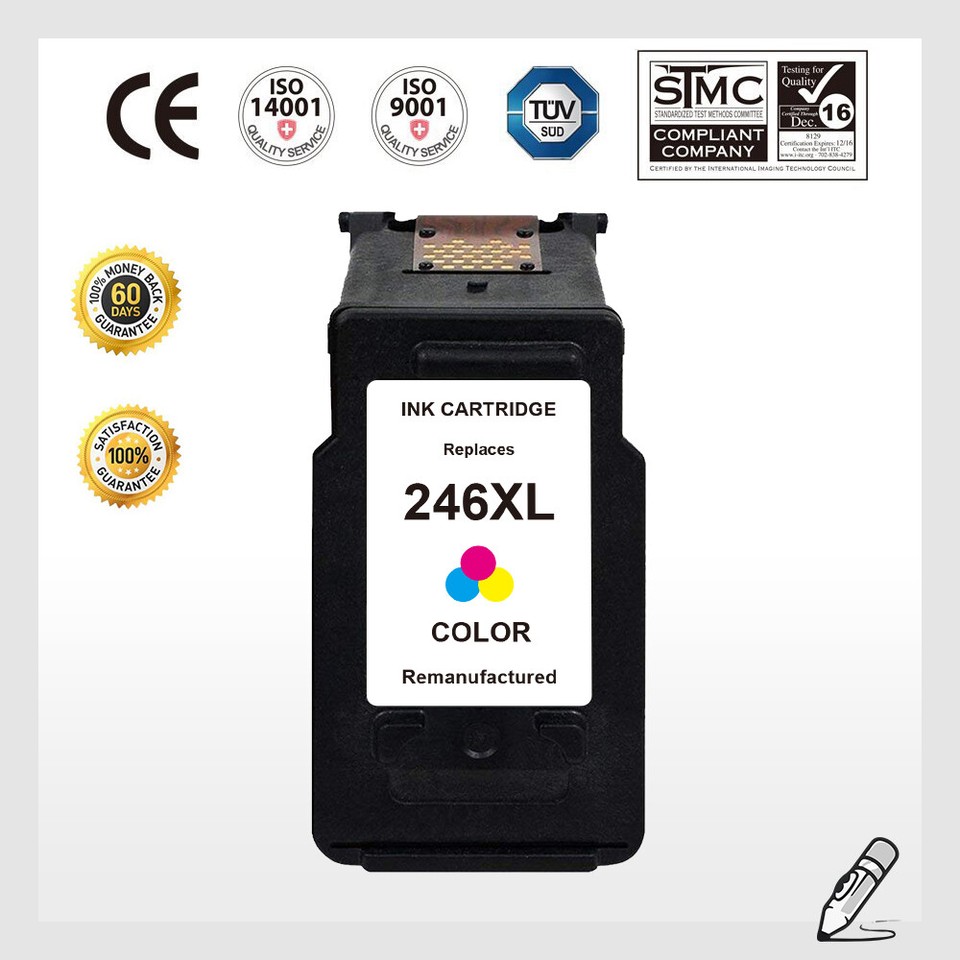 PG 245 XL CL 246 XL Ink Cartridge for Canon PIXMA MG2522 MX490 MG2550 ...