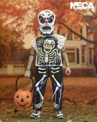 NECA BEN COOPER SERIES 1 SKELETON 05 KID MONSTER MASK COSTUME ACTION ...