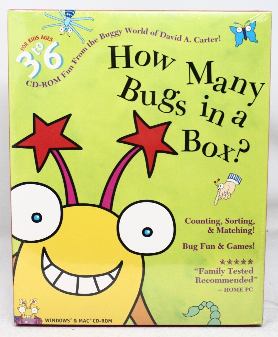 How Many Bugs in a Box? (WIN/MAC, 1997) Simon & Schuster Interactive ...