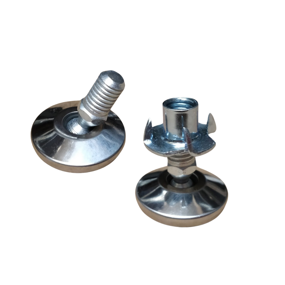 Furniture Feet Height Adjustable Levelling Feet Chrome M6 M8 M10 with ...