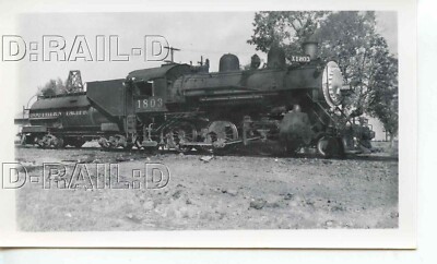 9D871 RP 1940s/50s SOUTHERN PACIFIC RAILROAD 2-6-0 LOCOMOTIVE #1803 | eBay