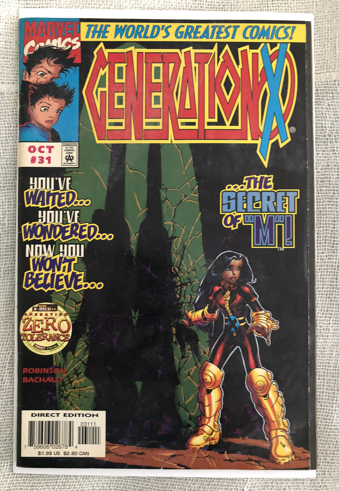 Marvel Comics Generation X #31 1997 (FN/VF 7.0) Chris Bachalo | eBay