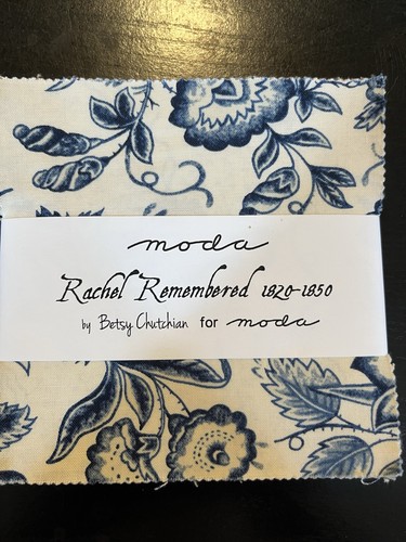 Rachel Remembered 1820-1850 By Betsy Chutchain For Moda. OOP Charm Pack ...