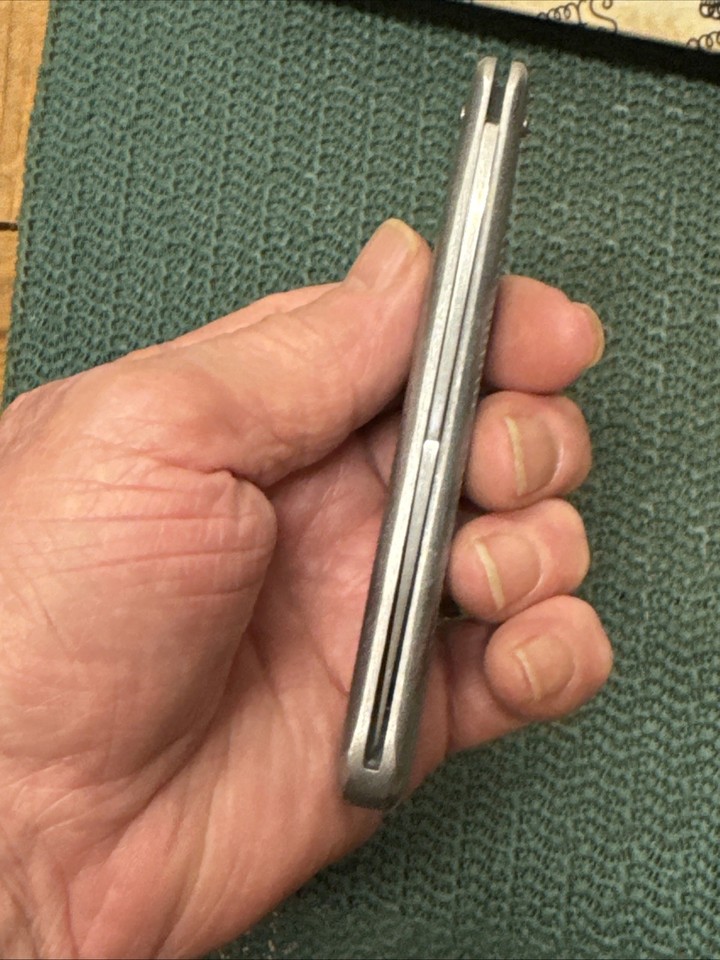 Vintage Queen Steel No 45 Pattern Knife Big Chief Barlow Pat # New In ...