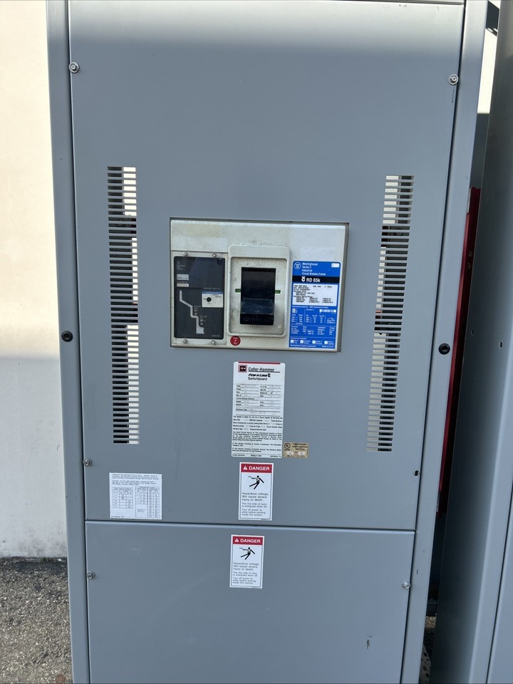 1600 AMP EATON MAIN BREAKER PANEL 480Y/277V W PULL-SECTION + Ground | eBay