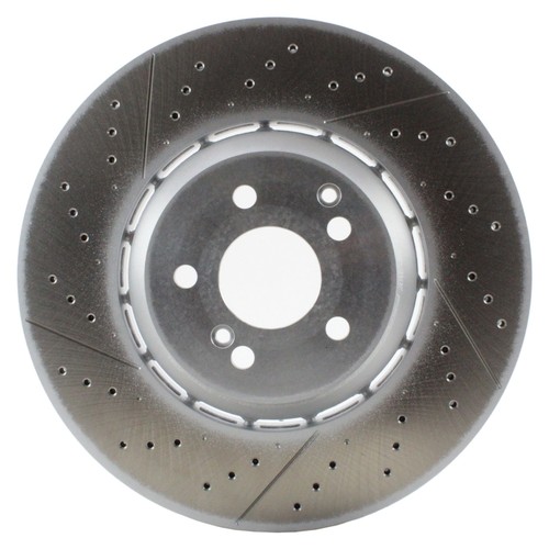 SHW Performance Front Drilled Slot 360mm Disc Brake Rotor For MB W212 ...