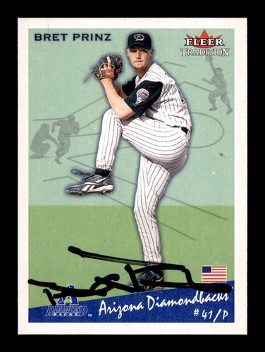 2002 Fleer Tradition - Bret Prinz - On Card Autograph | eBay