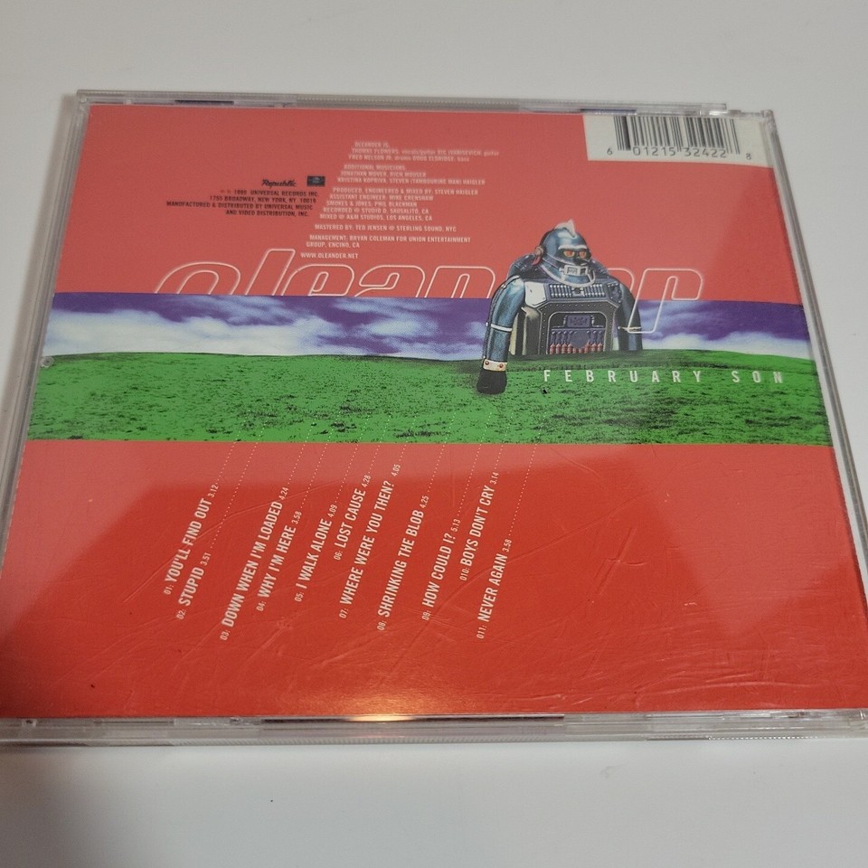 oleander February Son (CD) 1999 601215324228 | eBay