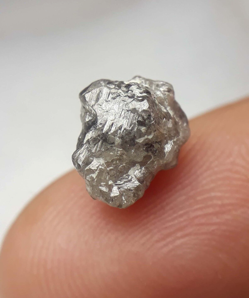 2.65 Ct, Natural Diamond,Grey Rough Diamond,Uncut Diamond,Raw Rough ...