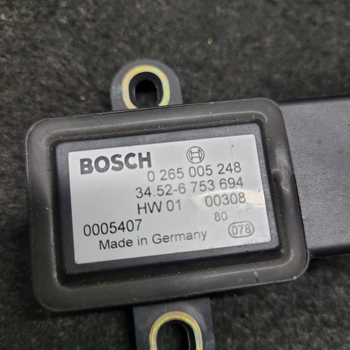 BMW E46 E39 E38 E53 X5 E52 SPEED YAW RATE SENSOR STABILITY CONTROL ...