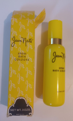 Vintage 1960's Jean Nate in MCM Art Deco Style Box 3oz. Spray Bath ...