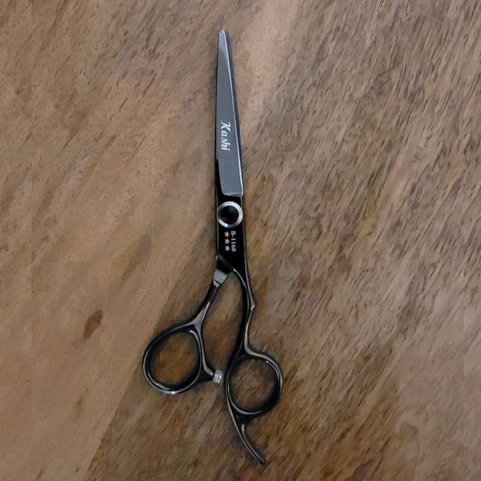 Kashi B-1160 Professional Shears, Hair Cutting Japanese Steel, 6 inch ...