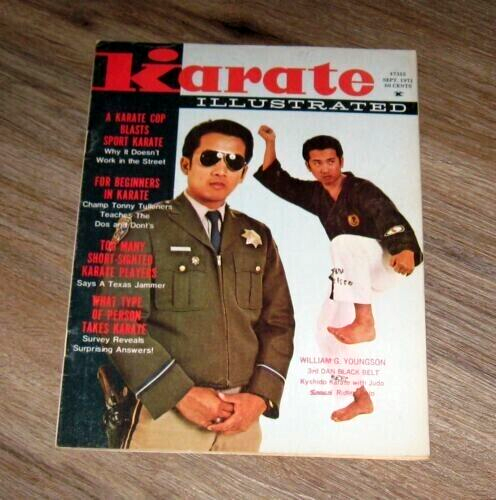 KARATE ILLUSTRATED MAGAZINE SEPTEMBER 1971 TONNY TULLENERS TONY REYES ...